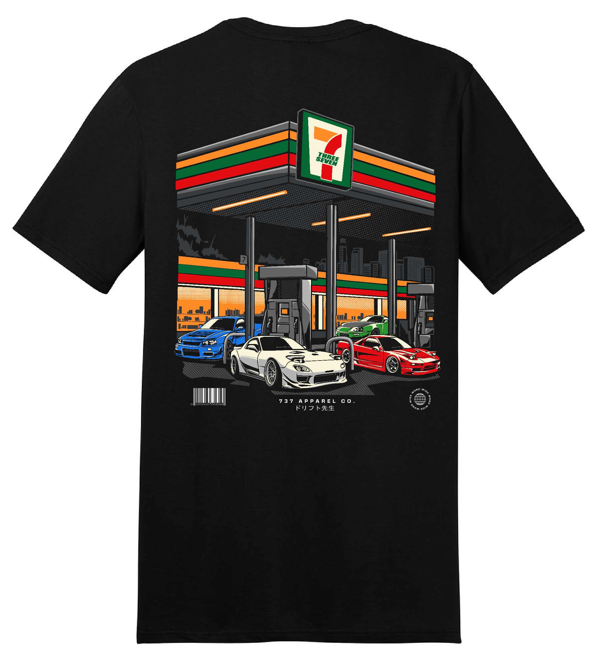 7 Three Seven Station - T Shirt | 737 Apparel